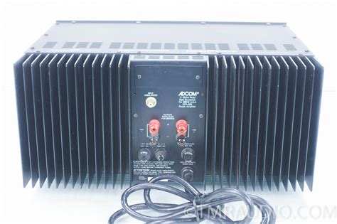 Adcom Gfa 565 Mono Power Amplifiers Pair The Music Room