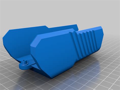 Free 3d File Nerf Modulus Ecs 10 Battery Tray Cover Remix・3d Printer Design To Download・cults