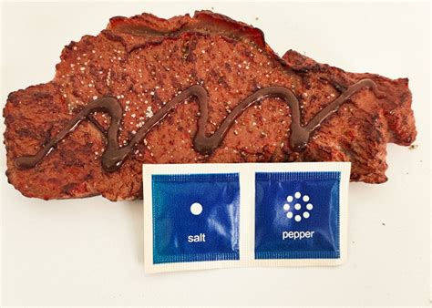 Four Side Seal Salt Pepper Seasoning Packets Customizable Condiment Packs