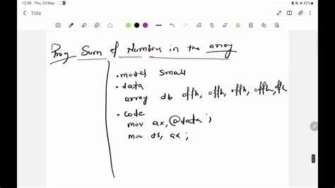 Microprocessor 20 Lec 20th Chapter 4 Part 6 Complete Playlist