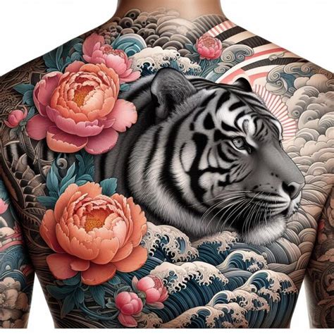 Assian Tattoo Design Premium Ai Generated Image