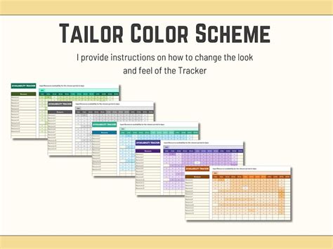 Excel Capacity Planner Resource Management And Team Availability Leave Holidays Multi