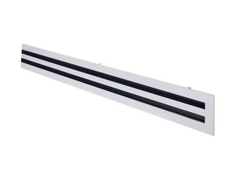 Bradflo U Blade Linear Diffuser 2 Slot One End 1200mm From Reece