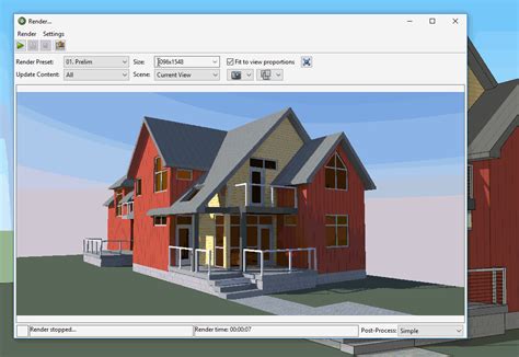 twilight render scene smaller than sketchup scene extensions