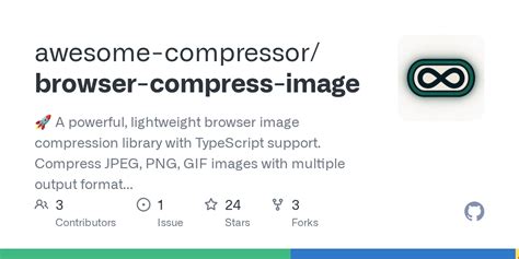 Github Awesome Compressorbrowser Compress Image 🚀 A Powerful