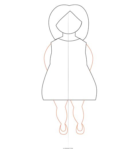 Как нарисовать полную женщину поэтапно 🖌 Рисунки карандашом поэтапно