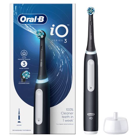 Oral B Io3 Matt Black Stiffie Sex Toys