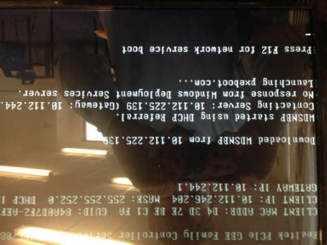 SCCM PXE Problems Enterprise Software