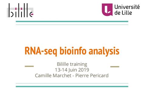 Pdf Rna Seq Bioinfo Analysis Université De Lille · An Overview Of