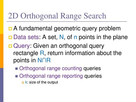 ppt succinct orthogonal range search structures on a grid with