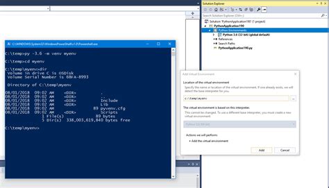 We Cannot Create A Virtual Environment At The Specified Path Vs2017