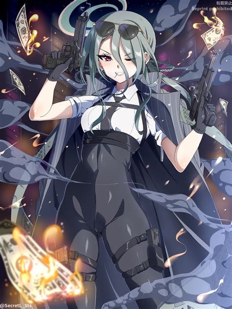 Mina Blue Archive Drawn By Sebunsu Danbooru