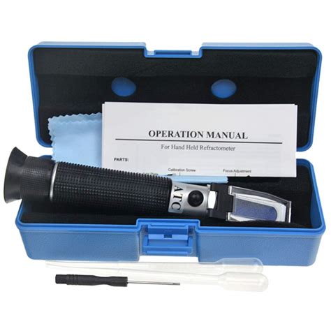 Refractometer For Measuring Salinity In Water