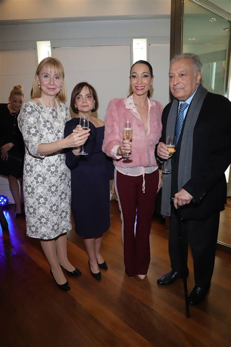 El Exclusivo Almuerzo En Homenaje Al Maestro Zubin Mehta Infobae