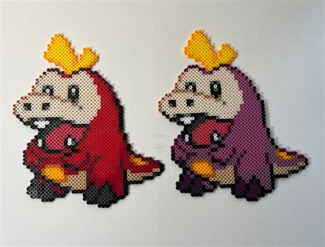 Fuecoco Pixel Art Etsy