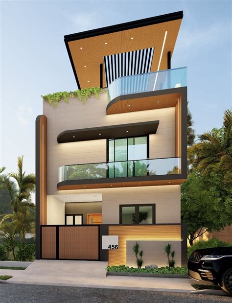 Elevation Drawing Home Interior 20ft X 50ft South Facing Home