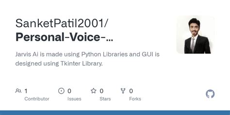 Github Sanketpatil2001personal Voice Assistant With Gui Jarvis Ai