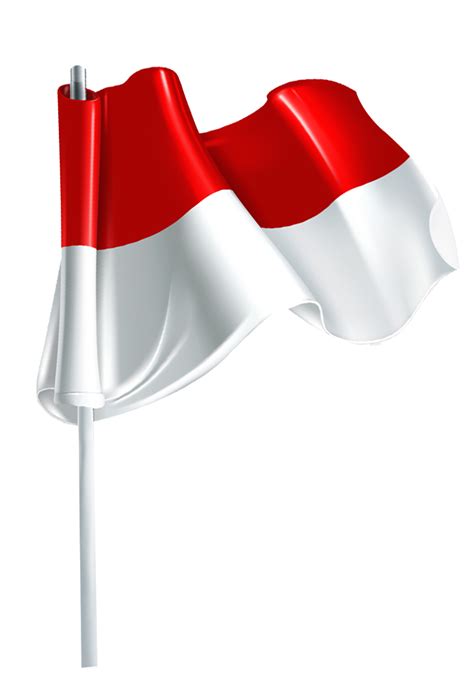 Bendera Indonesia Dengan Tiang Free Vector Logo Cdr A