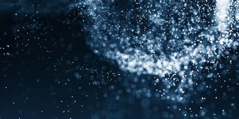 premium photo creative blue bokeh textured product background