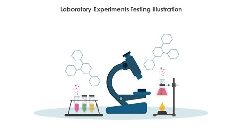 Laboratory Experiments Testing Illustration Ppt Template