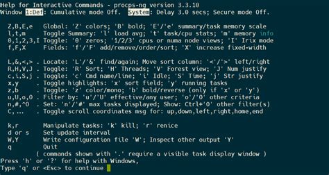 linux中主机监测命令：top、df等命令说明 linux top 1 csdn博客