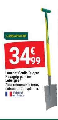 Promo Louchet Senlis Duopro Novagrip Pomme Leborgne Chez Gamm Vert