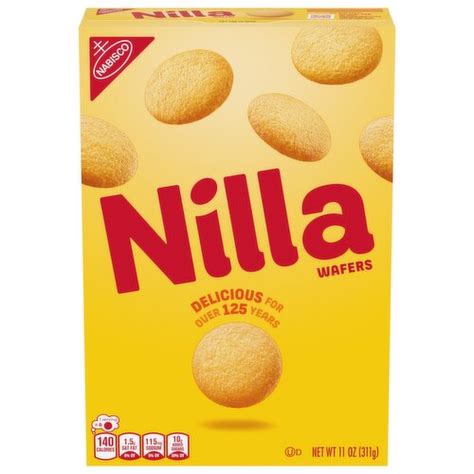 Nilla Wafers Cookies Vanilla Wafers 11 Ounce Brookshires