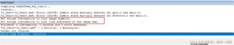 Stm32symbol Vol Multiply Defined Not Enough Information Csdn博客
