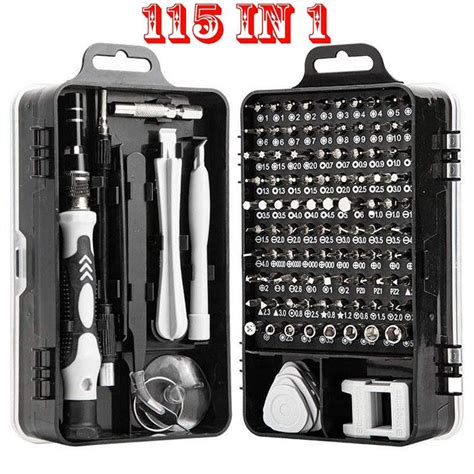 Многофункциональный набор отверток 115 в 1 аппаратная отвертка инструмент для разборки и