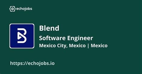 Blend Is Hiring Software Engineer Full Stack Borrower Lender Mexico City Mexico Mexico