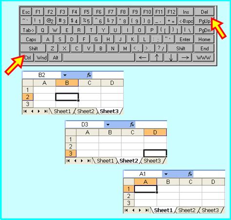 Toms Tutorials For Excel Shortcuts To Select The Next Many Or All