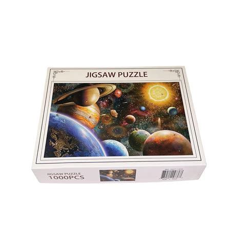 Solar System Planets Space 1000 Pc Jigsaw Puzzle 27x20 Etsy