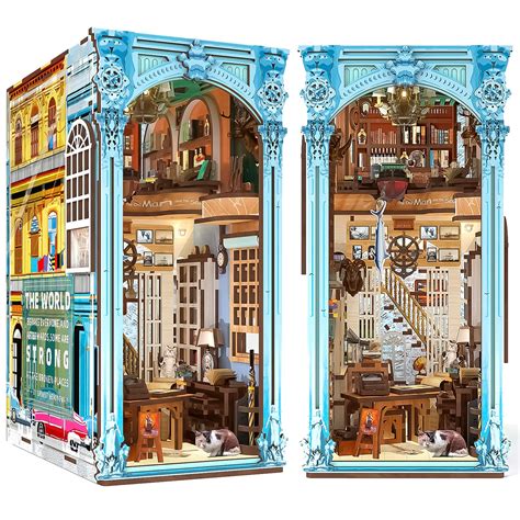 Up Book Nook Diy Book Nook Kit Deep Sea Explorer Submarine Miniature