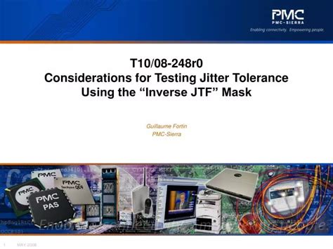 Ppt T10 08 248r0 Considerations For Testing Jitter Tolerance Using The “inverse Jtf” Mask