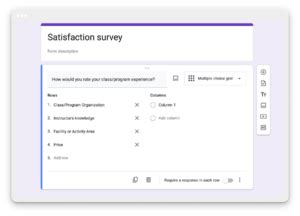 How To Add A Multiple Choice Grid In Google Forms Blog