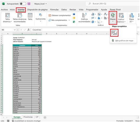 Crear Un Mapa En Excel Tutoriales GEASIG