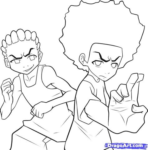 50 Boondocks Coloring Pages Free Printable Pdf And Online Coloring