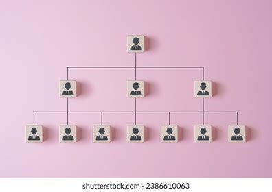Organization Chart Mind Map Organigram Wooden Stock Photo Shutterstock