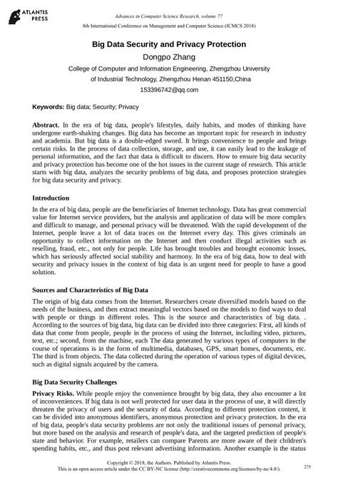 PDF Big Data Security And Privacy Protection DOKUMEN TIPS