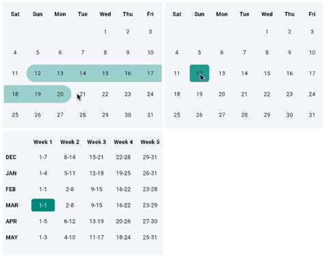 Top Flutter Calendar Horizontal Calendar Planner Timetable Packages