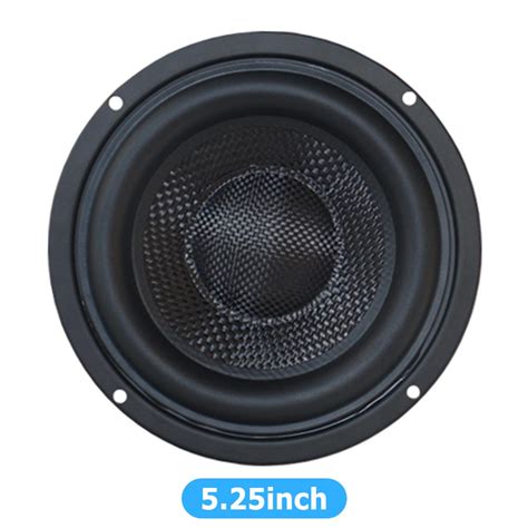 1pc 5 25 Inch Subwoofer Speaker 4 8 Ohm 60w Woofer Audio Modification 5