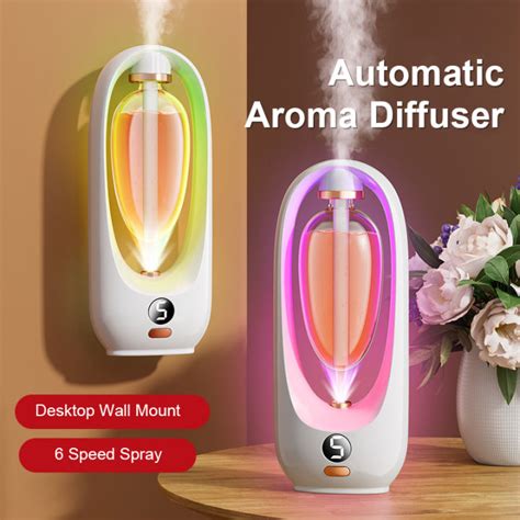 Digital Display Rechargeable Fragrance Machine Automatic Aroma Diffuser