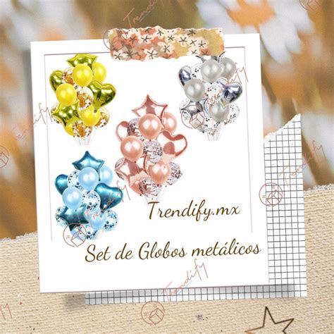 Set De Globos Trendify