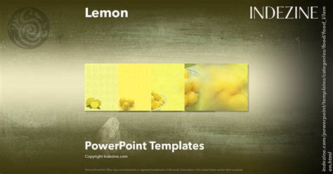 Lemon Powerpoint Templates