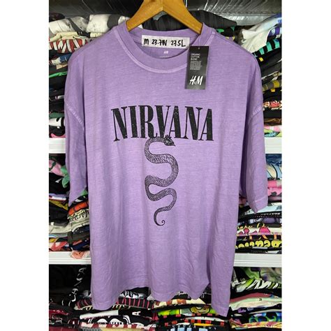 Nirvana Purple Handm Shopee Philippines