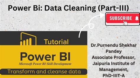 6 Unveiling Power Bis Data Cleaning Secrets Part Iii Youtube