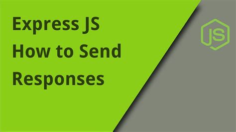 Express JS Sending Headers Content Attachments And Statuses YouTube