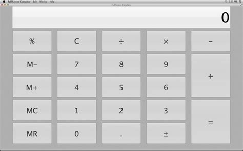 full screen calculator for windows pc and mac free download 2023