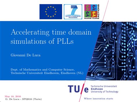 Accelerating Time Domain Simulations Of Plls