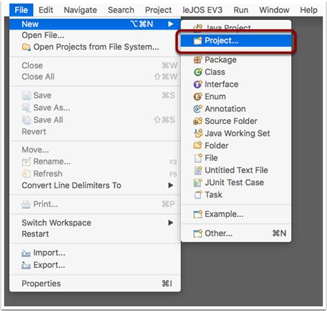 Tutorial On How To Install And Run Java On Lego Mindstorms Ev3 Using Eclipse On Mac Os X